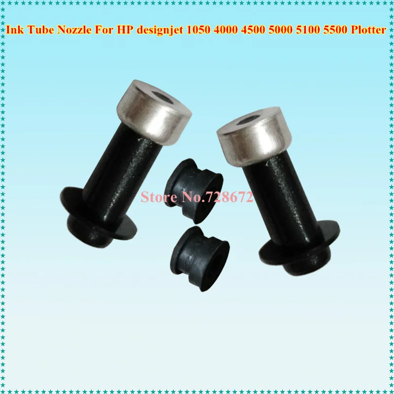 6sets Ink Tubes Supply System Assembly nozzle For HP designjet 4500 ...