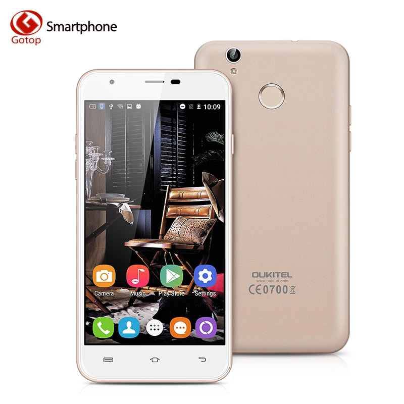 Refurbish OUKITEL U7 Plus Android 7.0 Smartphone 5.5 inch MTK6737 Quad ...