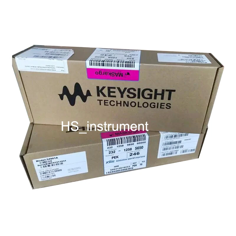 Original keysight 34901a 20 canais módulo de aquisição de dados 34901a ...