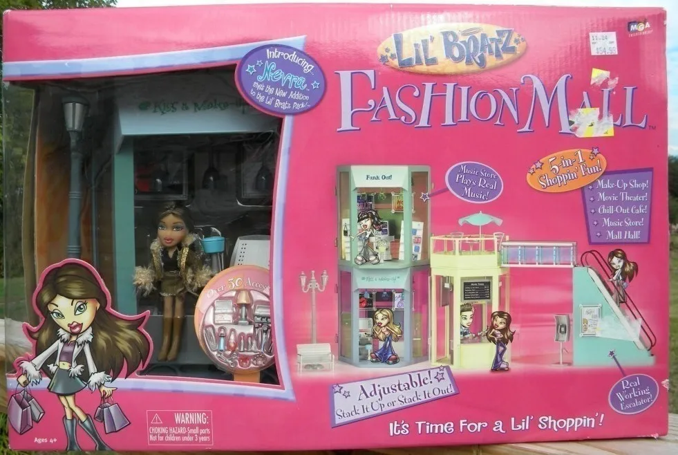 MGA Bratz dolls Fashion Mall Baez play house toys free shipping|toy dog ...