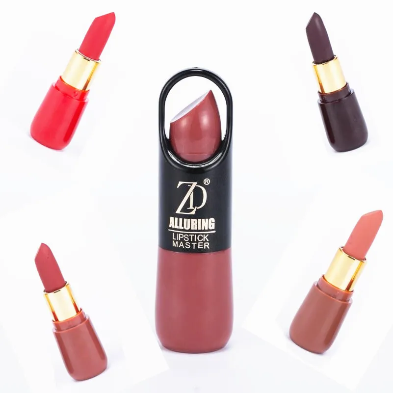 2017 New Arrival Zd Brand Beauty Matte Lipstick Easy To Wear Tint Lips