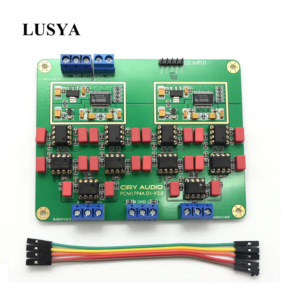 Lusya AD1865 dac R2R decoding nos mode ak4118 support 24bit 192K F7 006 ...