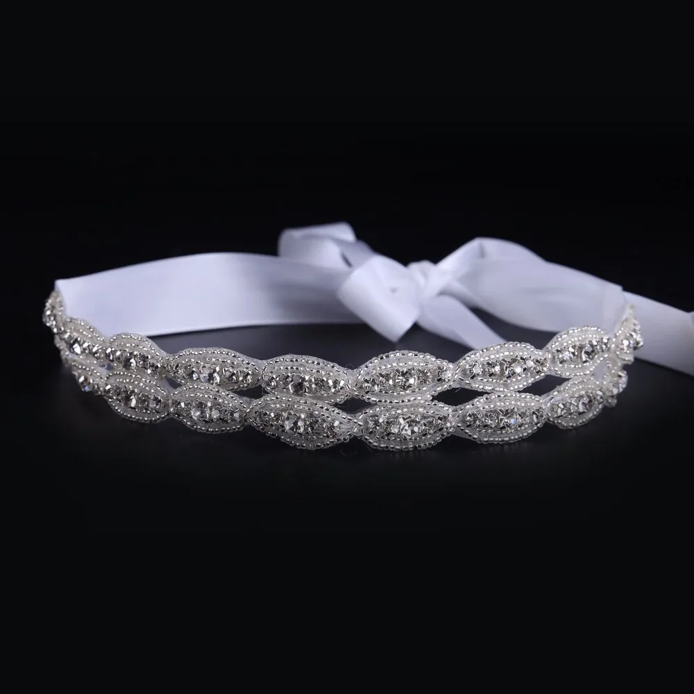 Hot sale Double Fresh Simple White Headdress Banquet Female Bridesmaids ...