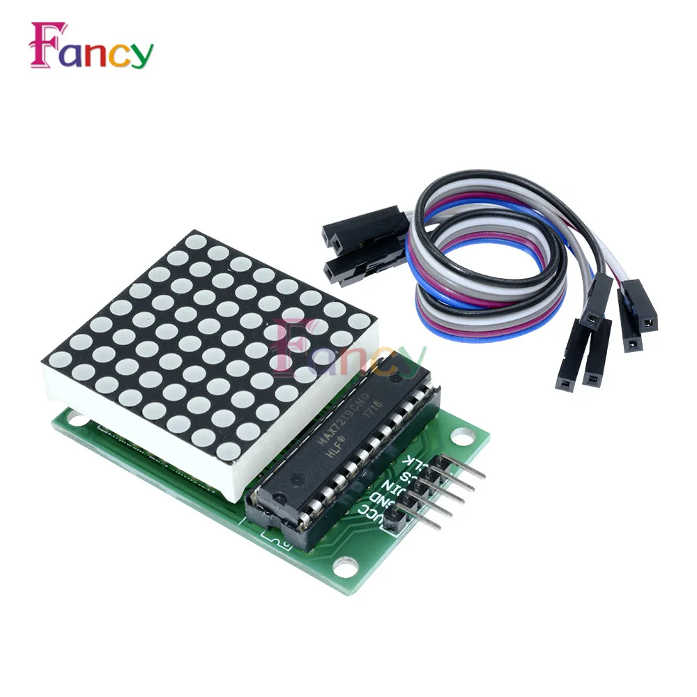Max7219 Dot Led Matrix Module Mcu Led Display Control Module Kit For Arduino 5v Interface Module