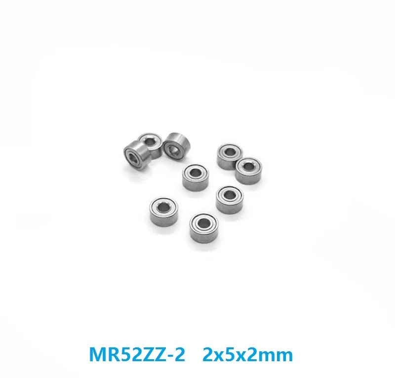 50pcs/100pcs/500pcs Mr52zz-2 682zz-2 2x5x2mm Miniature Deep Groove Ball ...