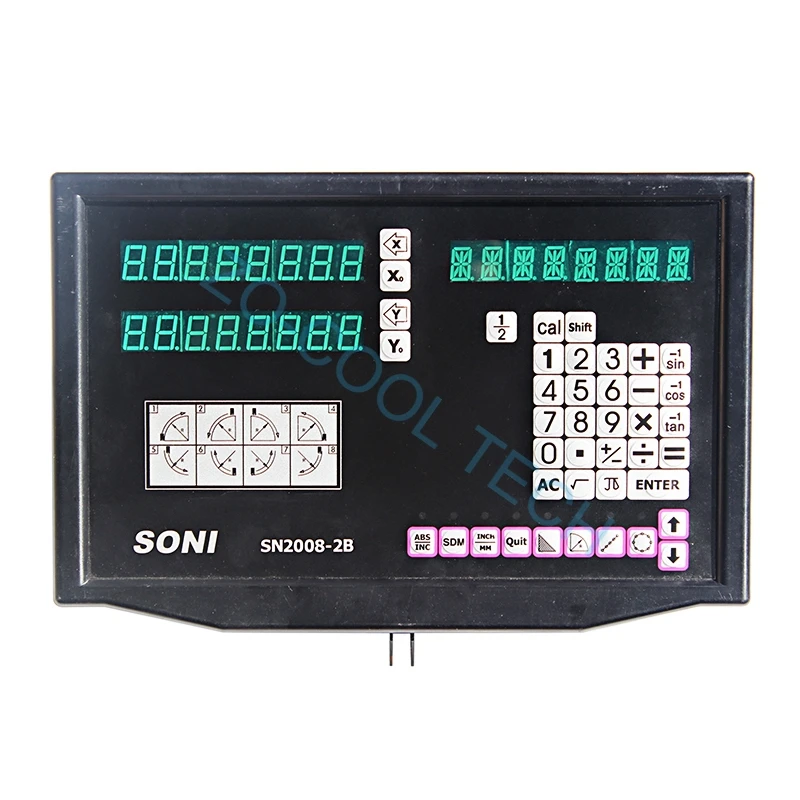 Best price china supplier 2 axis Sino digital linear scale DRO display ...