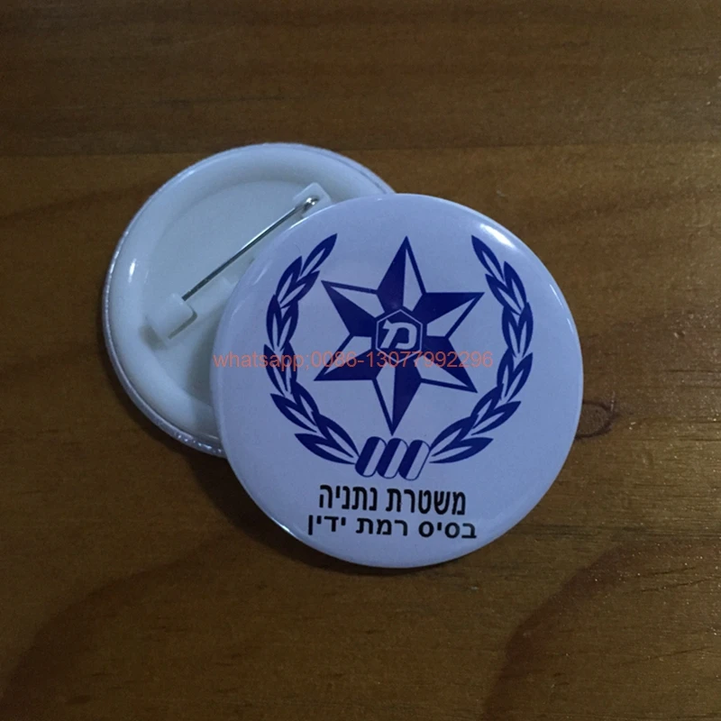 100pcs 3 Designs Custom Company Logo Badge Store Promotion Gift 58 58mm 100pcs-3-designs-custom-company-logo-badge-store-promotion-gift-58-58mm