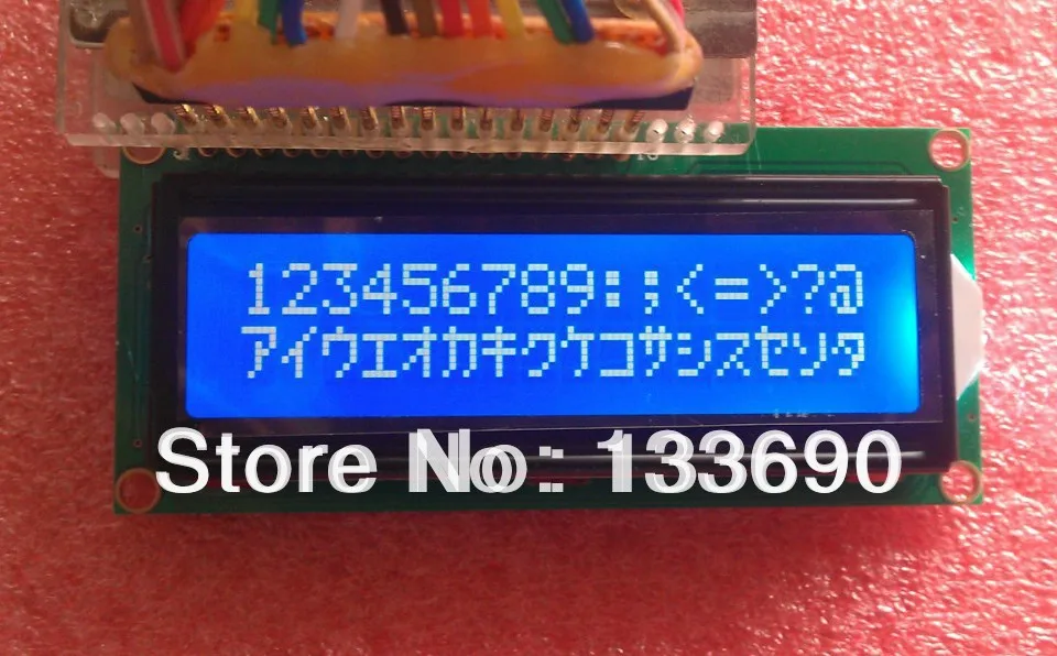 1pcs 1602 16x2 Character LCD Display Module HD44780 Controller blue ...