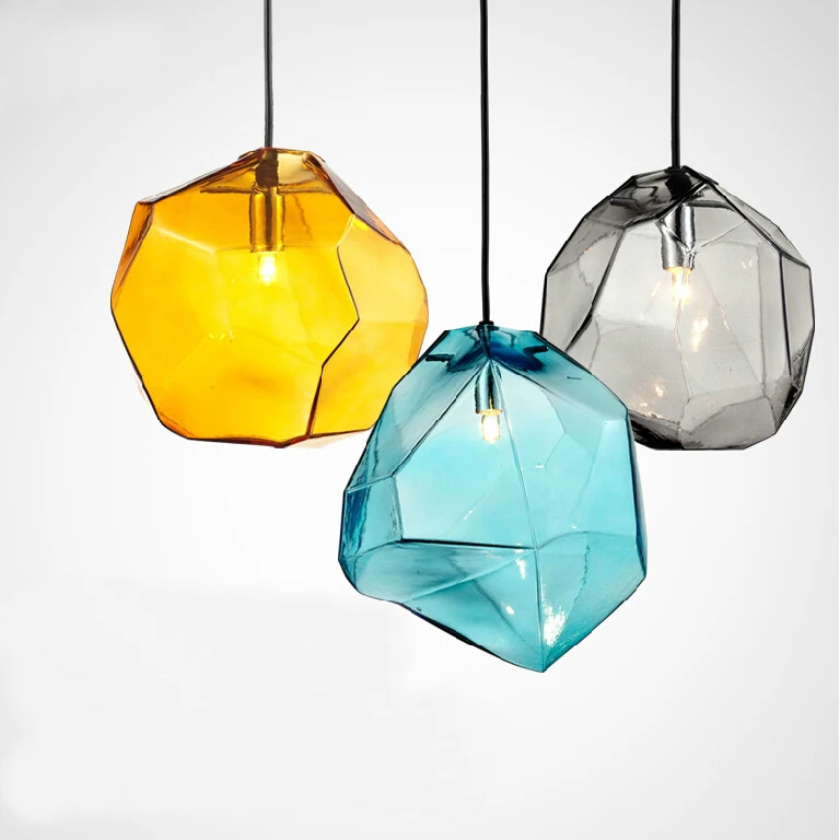 2015 New Modern Glass Pendant Lights American Country Pendant Lamps ...