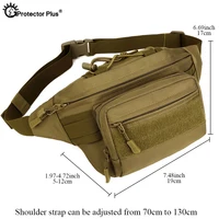 PROTECTOR PLUS Outdoor Tactical Multifunction Waist Pack Military ...
