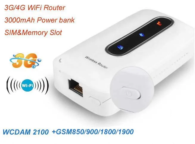 Dhl Freeshipping!wcdma/gsm 3g 4g Wifi Mifi Router Modem With Sim Card ...