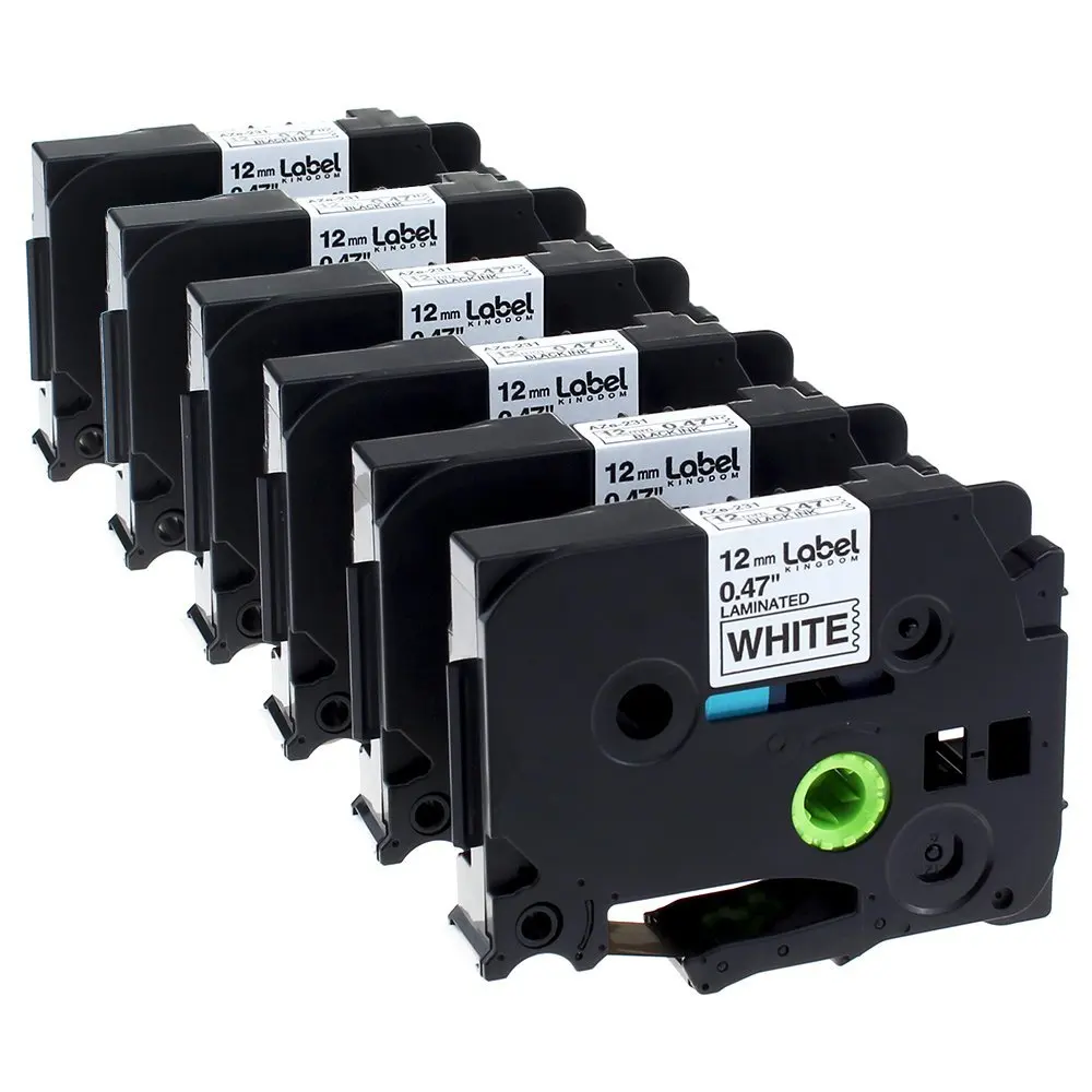 JACA tz231 tze231 for Brother P touch Printer label tape tz 231 tze 231 ...