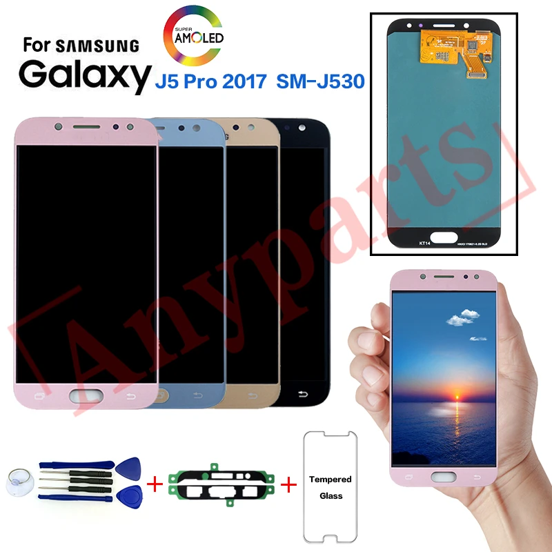 Original For Samsung J5 Pro 2017 J530 J530F Display LCD Screen ...