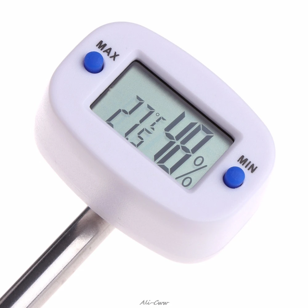 Digital Soil Tester Meter Temperature Humidity Monitor For Garden Lawn ...