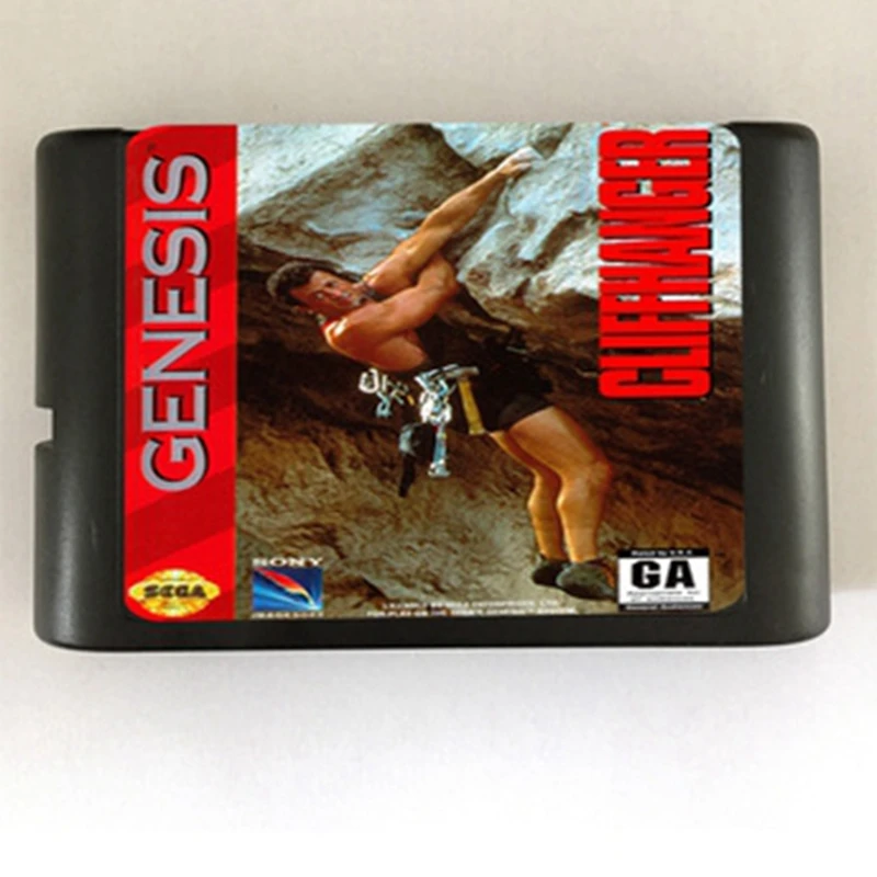 Cliff Hanger Game Cartridge Newest 16 Bit Game Card For Sega Mega Drive ...