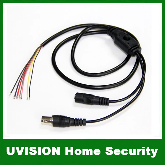2pcs/lot OSD Cable with Power Port + Video Port + OSD Menu Port for CCD ...
