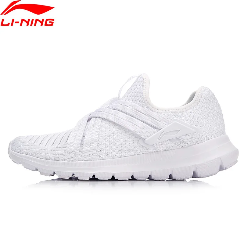 Li Ning Women FLEX RUN V2 Running Shoes Light Weight Mono Yarn LiNing ...