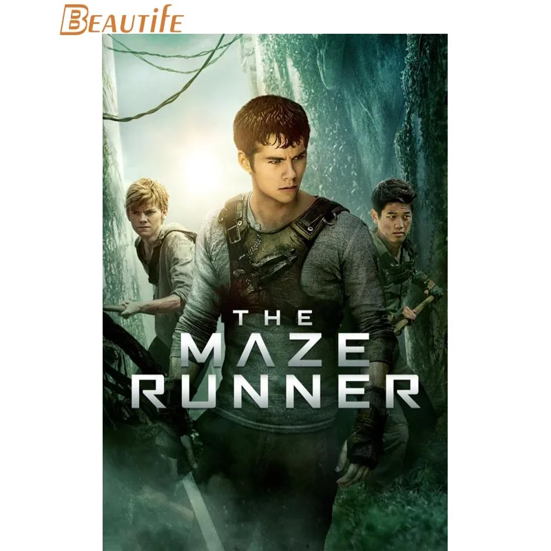 Best Nice Custom The Maze Runner Poster Good Quality Wall Poster Home ...