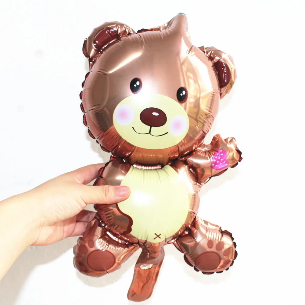 3pc Bear Foil Balloons Party Ballons Baby Birthday Decoretion Balloon ...