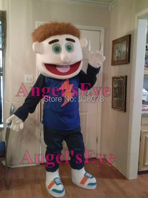 Puppet Mascot Costume Adult Cartoon Puppet Boy Theme Anime Cosplay ...