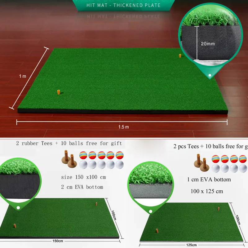 Backyard Golf Mat different sizes Indoor Residential Practice Training ...