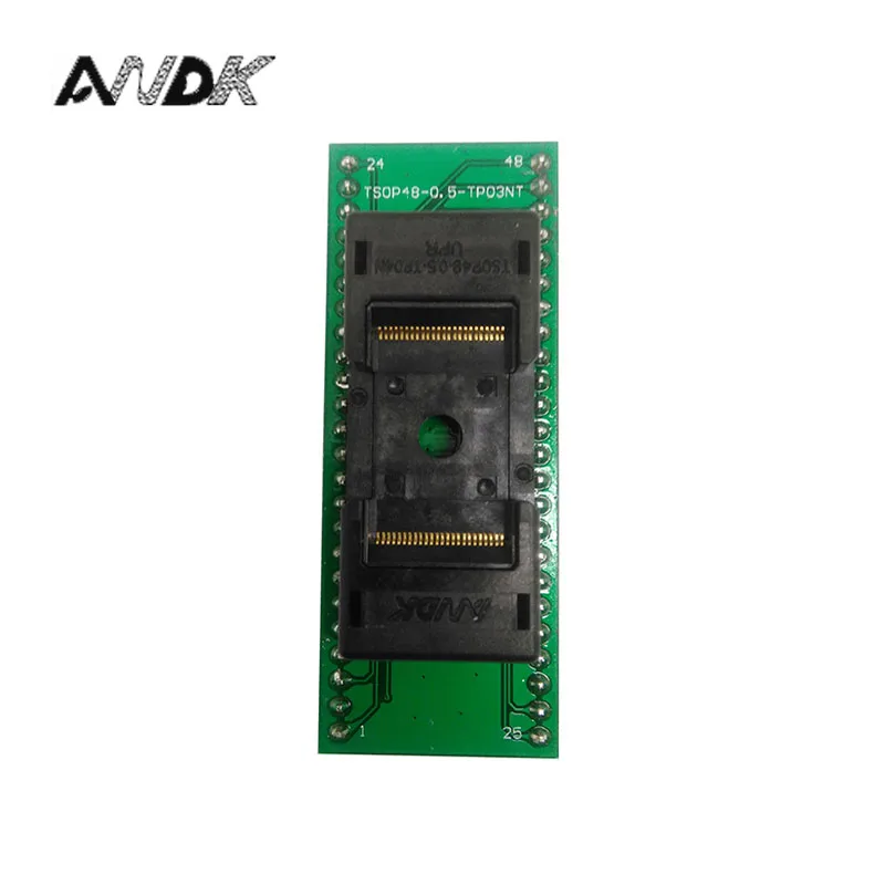 ANDK High Quality Long TSOP48 0.5 Open Top Structure Burn in Socket IC ...