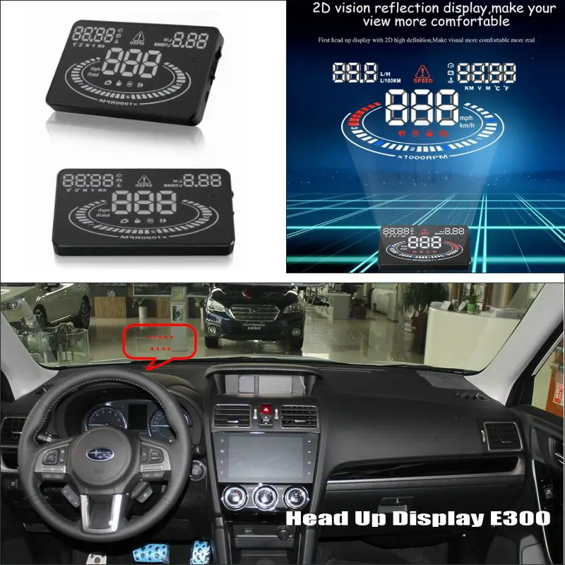 Pantalla HUD para Subaru Baja Forester Impreza, accesorios para coche ...