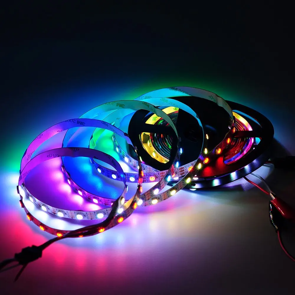 LEDMO LED RGB LED strip 5050 IP20 12V 300led/5m waterproof + 5A ...