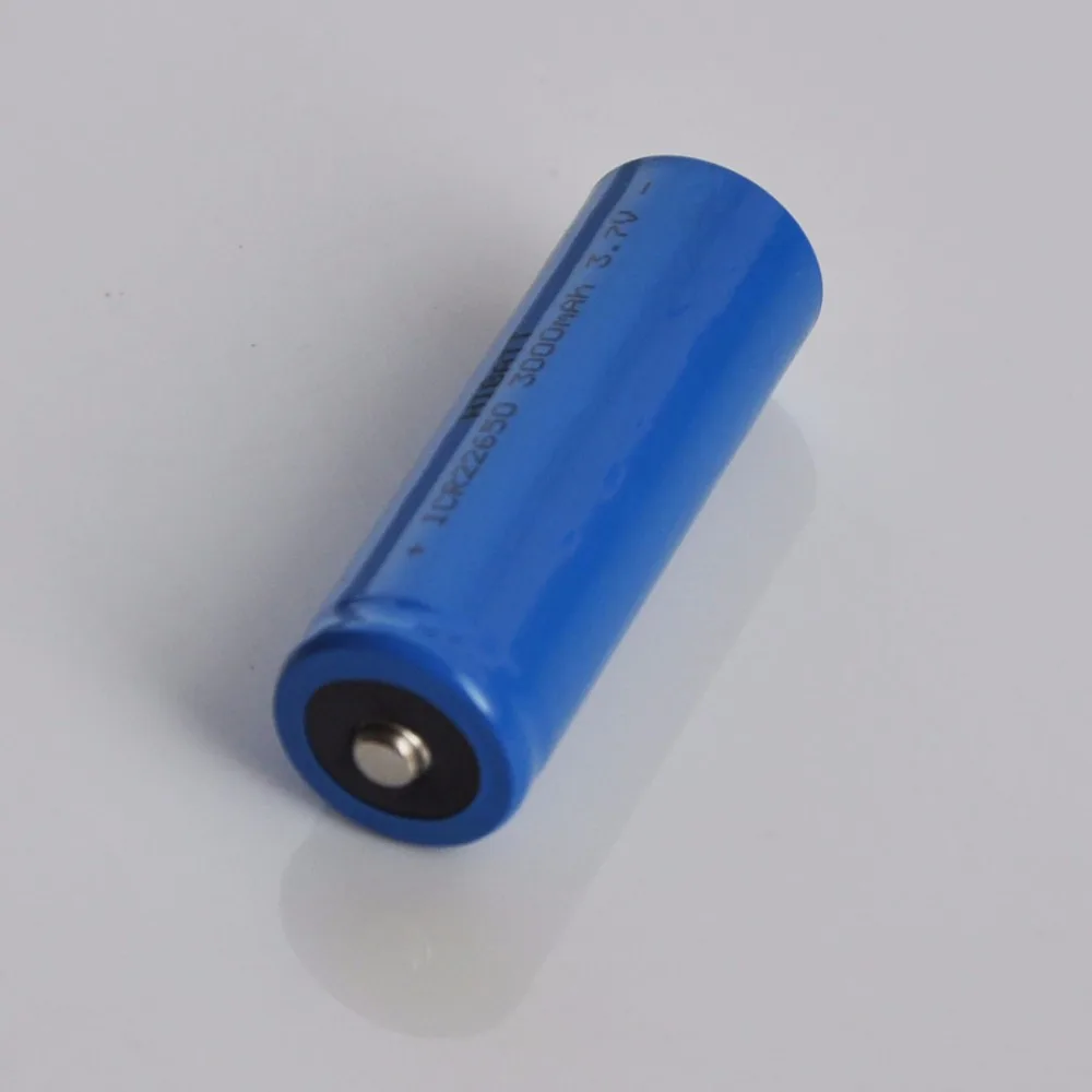 1-4pcs 3.7v 22650 rechargeable lithium ion battery li-ion cell 3000mah ...