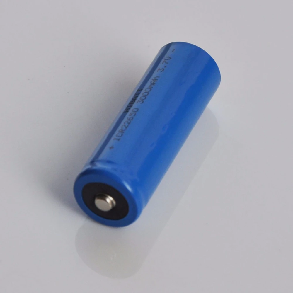 1-4pcs 3.7v 22650 rechargeable lithium ion battery li-ion cell 3000mah ...