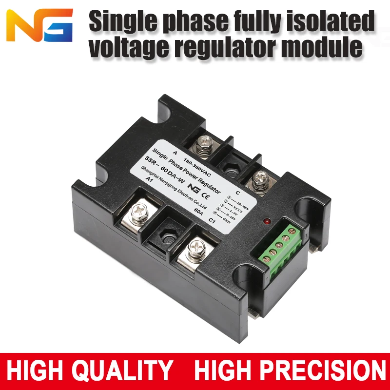 NG SSR-60DA-W voltage regulator module single phase SCR multiple ...