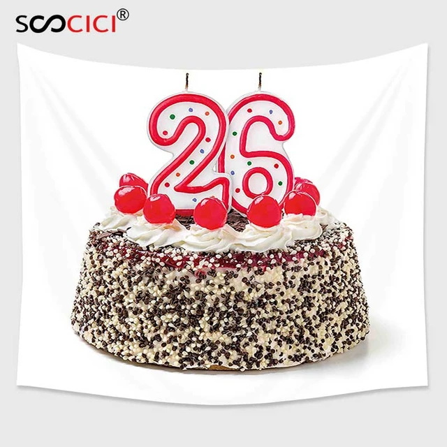 26th Birthday Candles