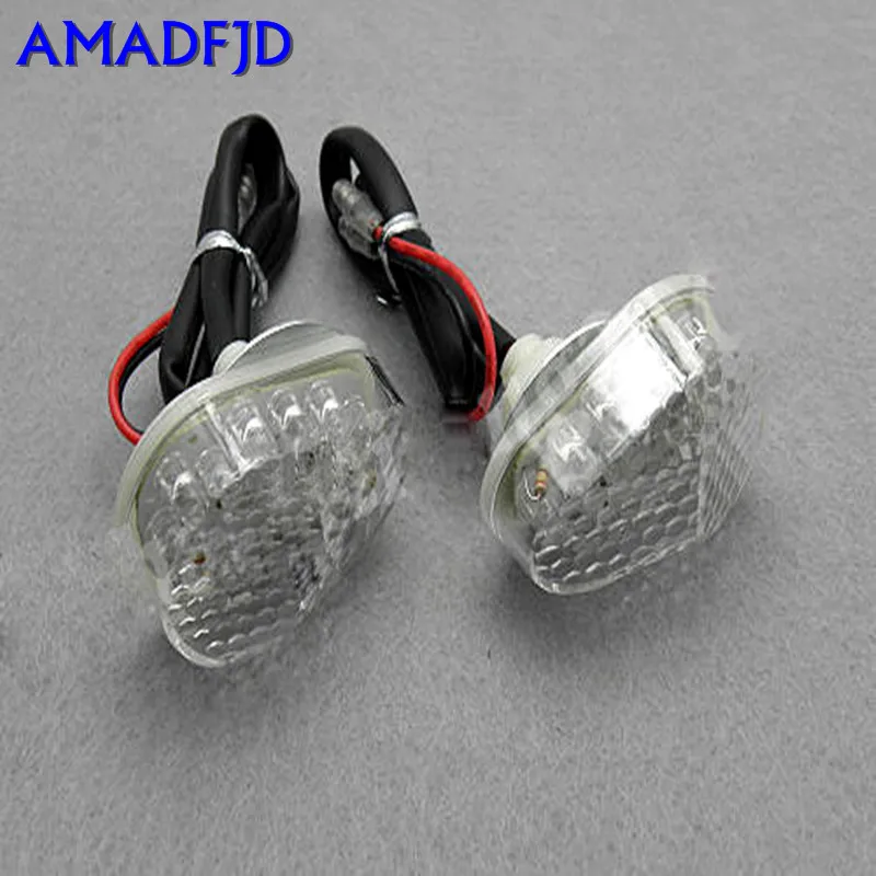 LED Flush Mount Turn Signals Brightness Motorcycle Light Cruiser ...