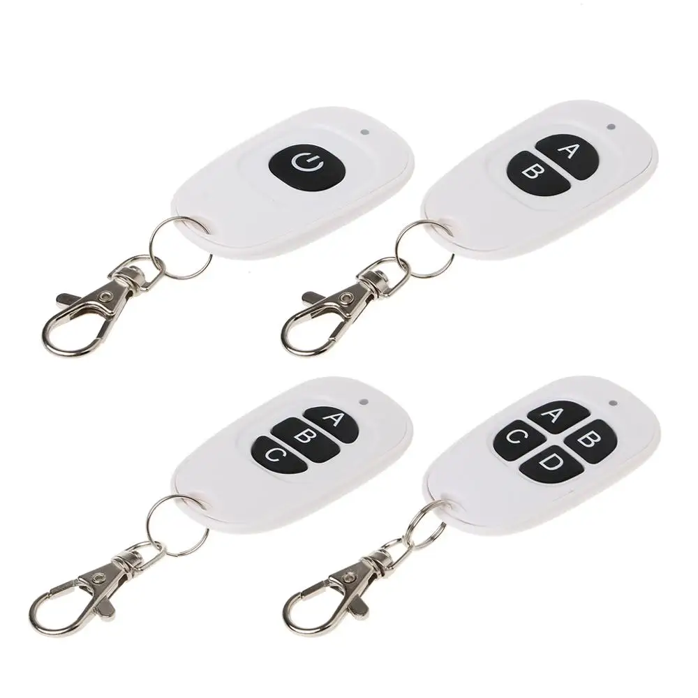 1CH 2CH 4CH RF Wireless Remote Control 1-4 Button Transmitter 315 MHz ...