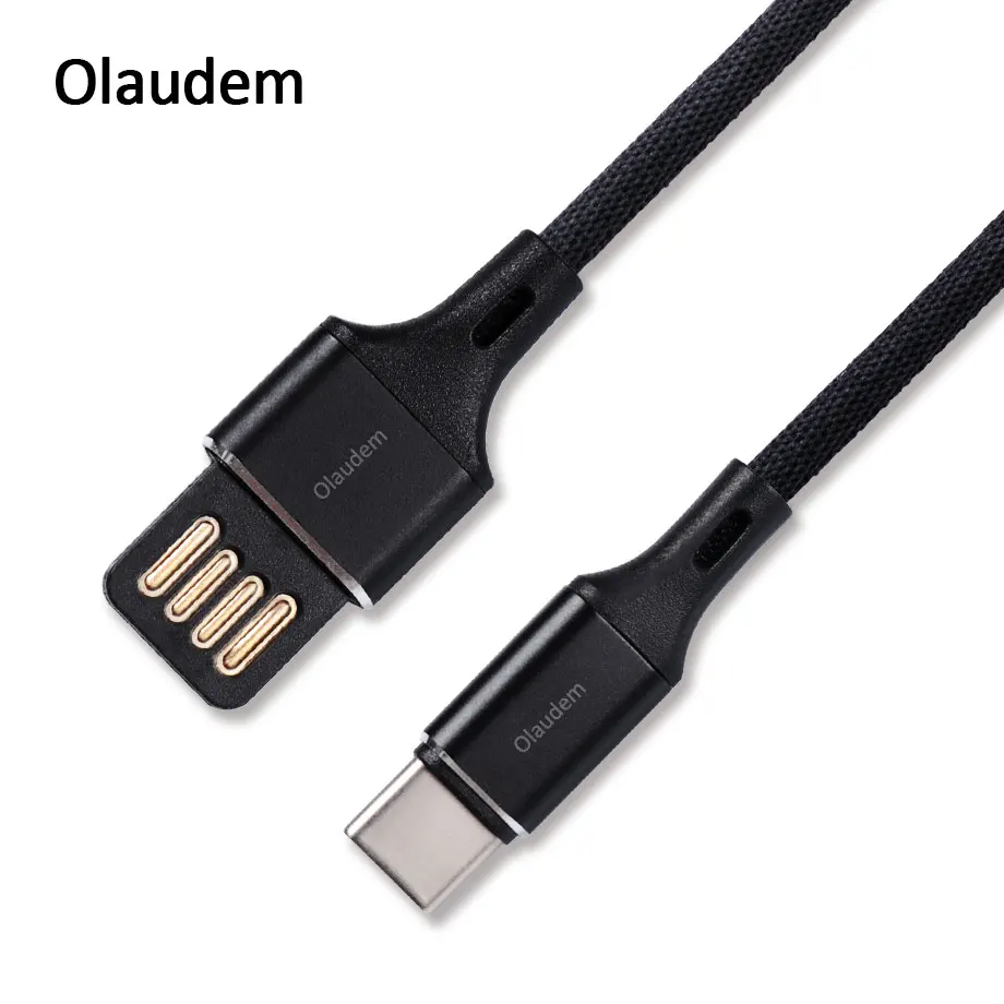 Olaudem Mobile Phone Cable Double Sided Type C Cable Fast Charging For ...