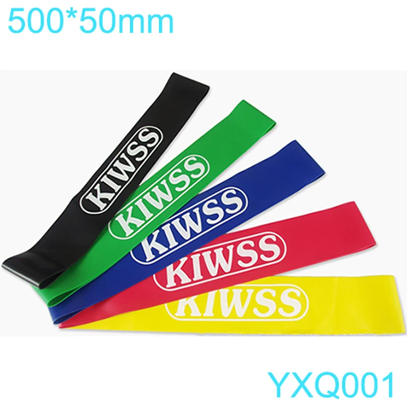 Fitness gum Expander Resistance Loop Bands Natural Latex Yoga Exercise ...