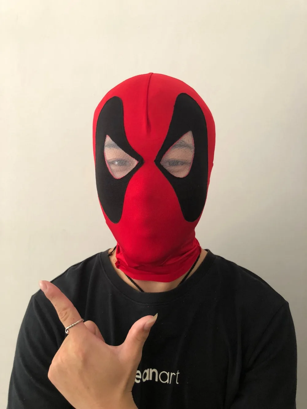 Dead Waiter Cosplay Mask Halloween DeadPool 2 Lycra Gray Mask Balaclava ...