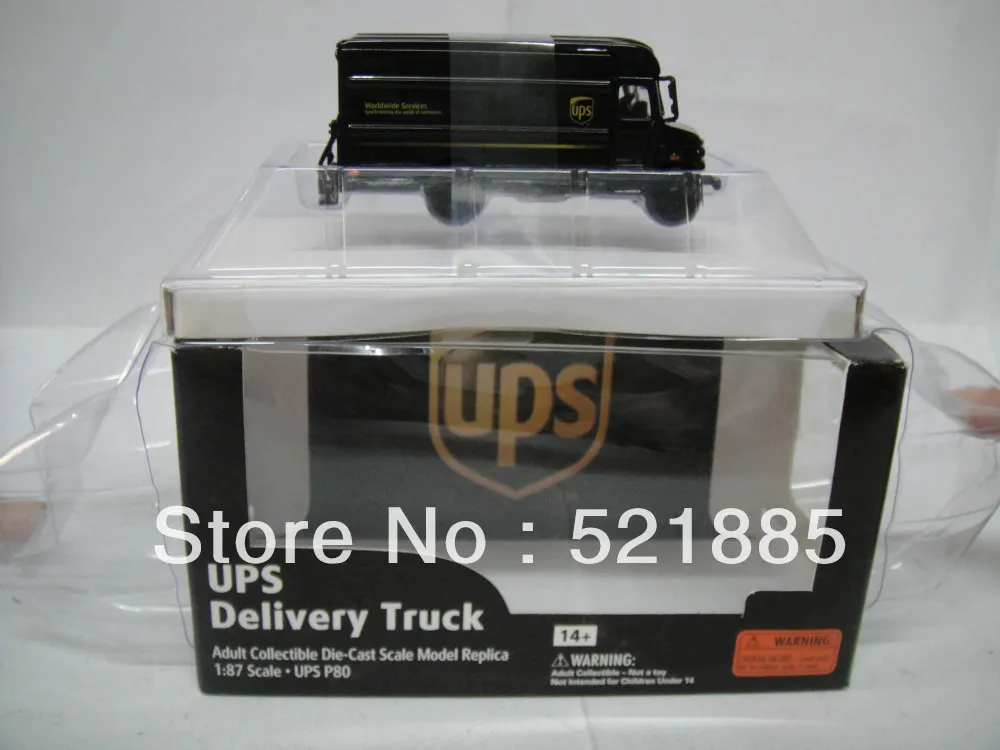 Toy Ups Delivery Truck
