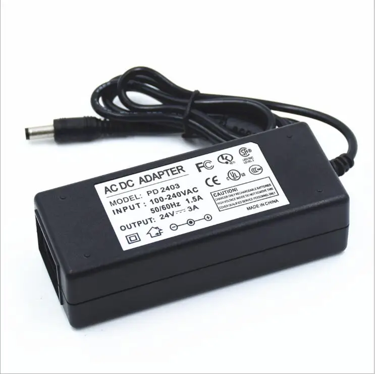 Free Shipping High Quality 24v 3a Switching Power Supply 24v 3a Power