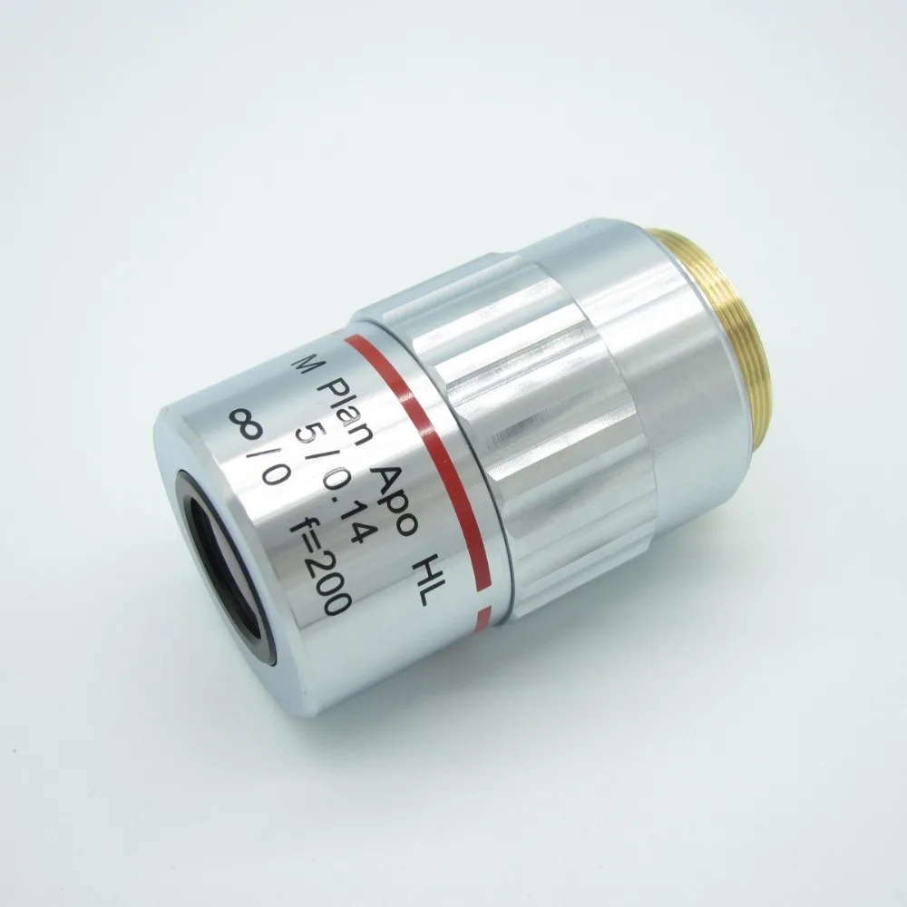 Best sell! Mitutoyo style 95mm LWD APO objective 5X Top Microscope ...