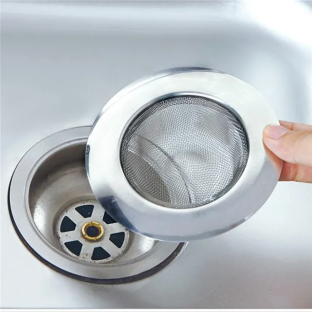 Stainless Steel Bathtub Hair Catcher Stopper Shower Drain Hole Filter