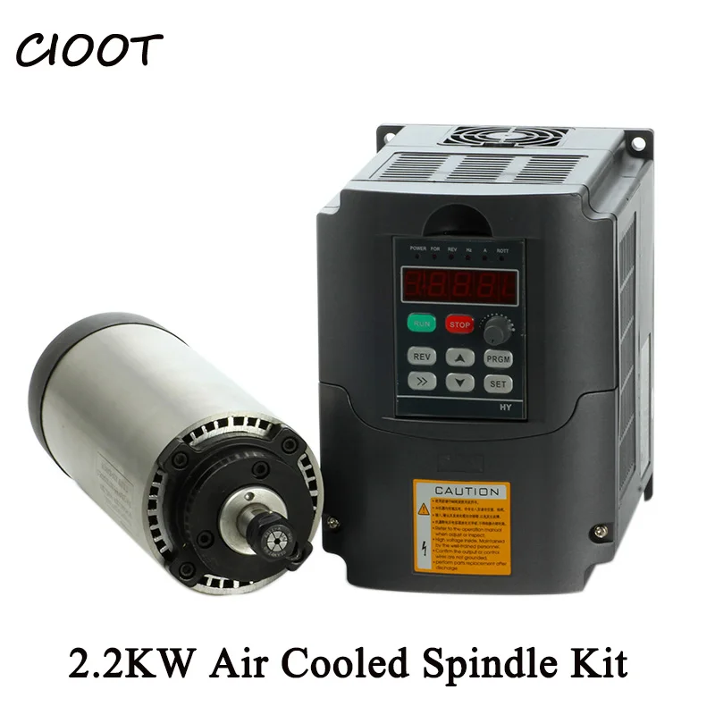 spindle 2.2KW CNC router spindle 80mm for cnc Milling machine motor ...