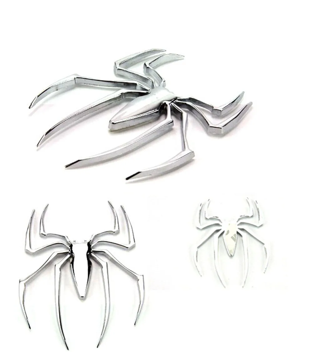 spider car stickers car metal spiders auto logo decal body metal ...