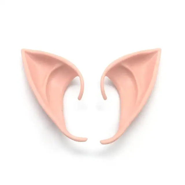 Mysterious Angel Elf Ears Halloween Costume Props Cosplay Accessories ...