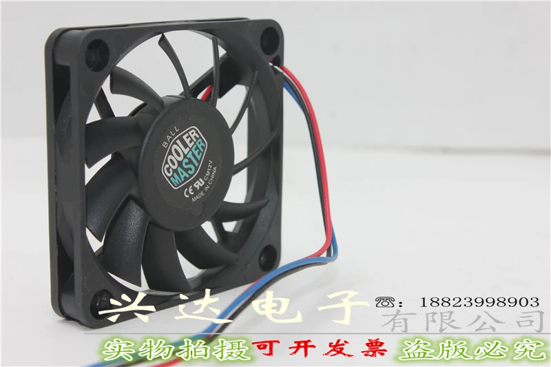 EFB0612HHA DC12V 0.25A 6010 three-wire CPU computer chassis cooling fan ...