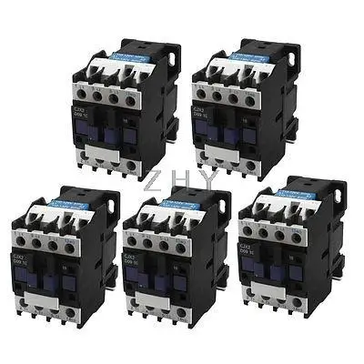 CJX2 D0910 AC 110 120V Coil Volt NO 3 Pole Electric Power AC Contactor ...