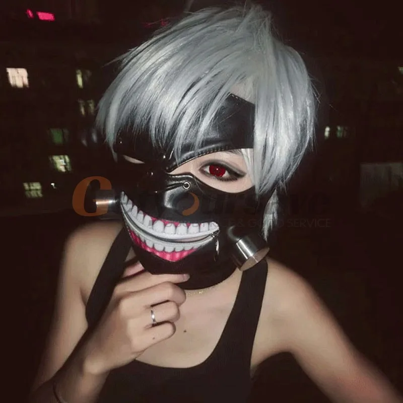 2015 Hot Sale New Japan Anime Tokyo Ghoul Mask Novetly Festive Supplies Party Masks Kaneki Ken