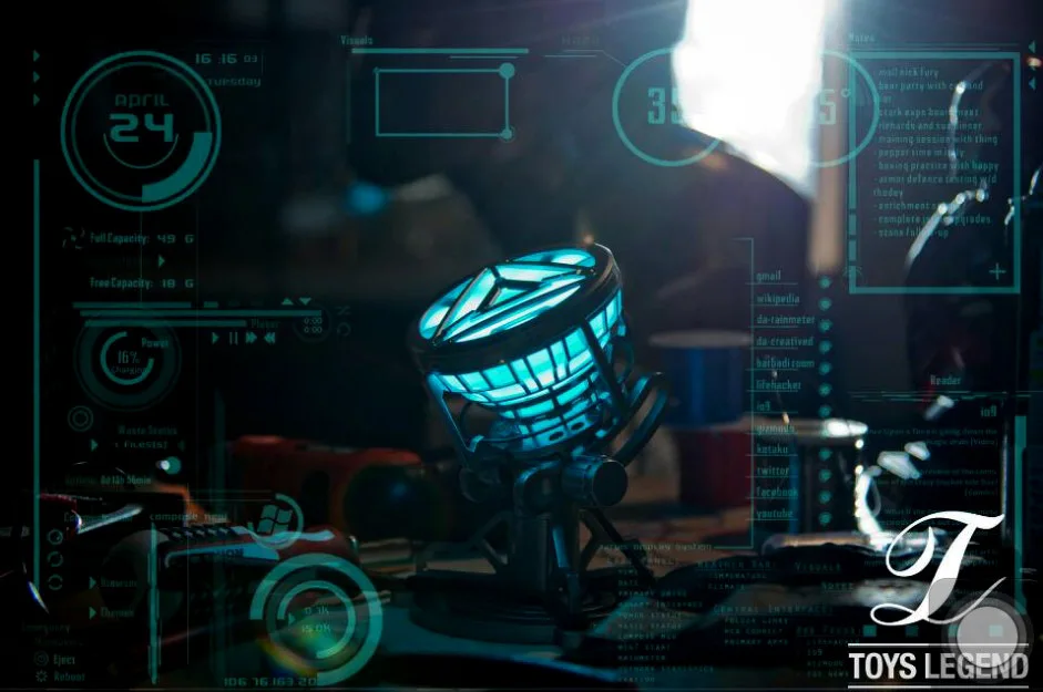 Iron Man Holographic Computer