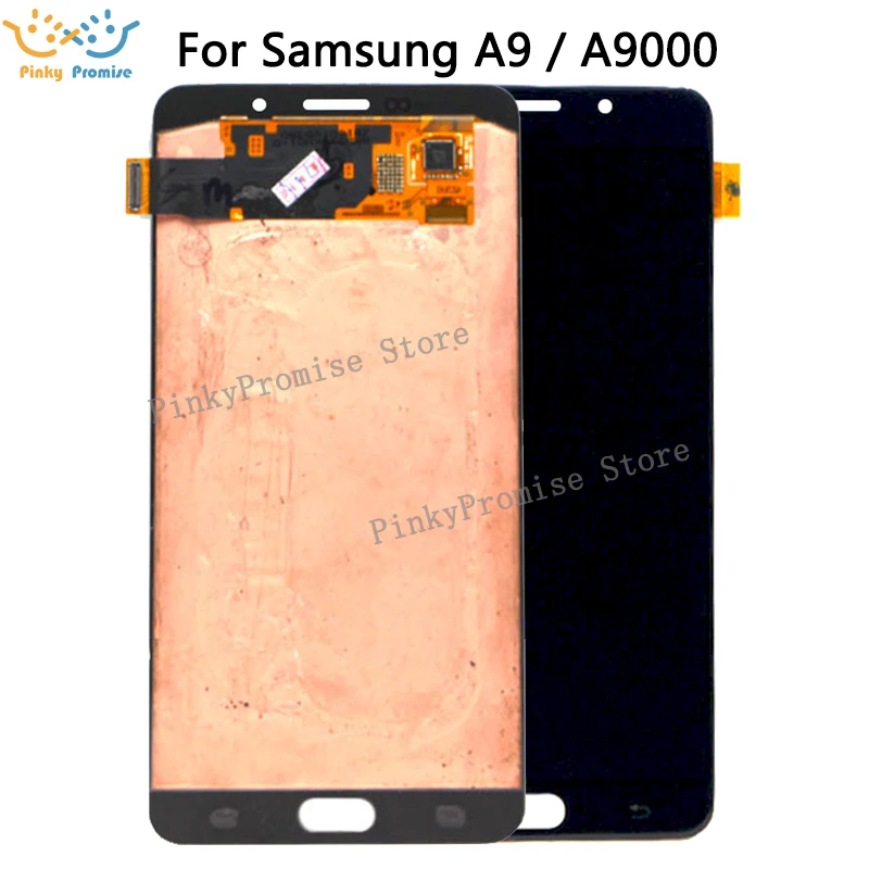 Pantalla LCD 100% probada + pantalla táctil para Samsung Galaxy A9, A9000, A900, SM A9000 con ...