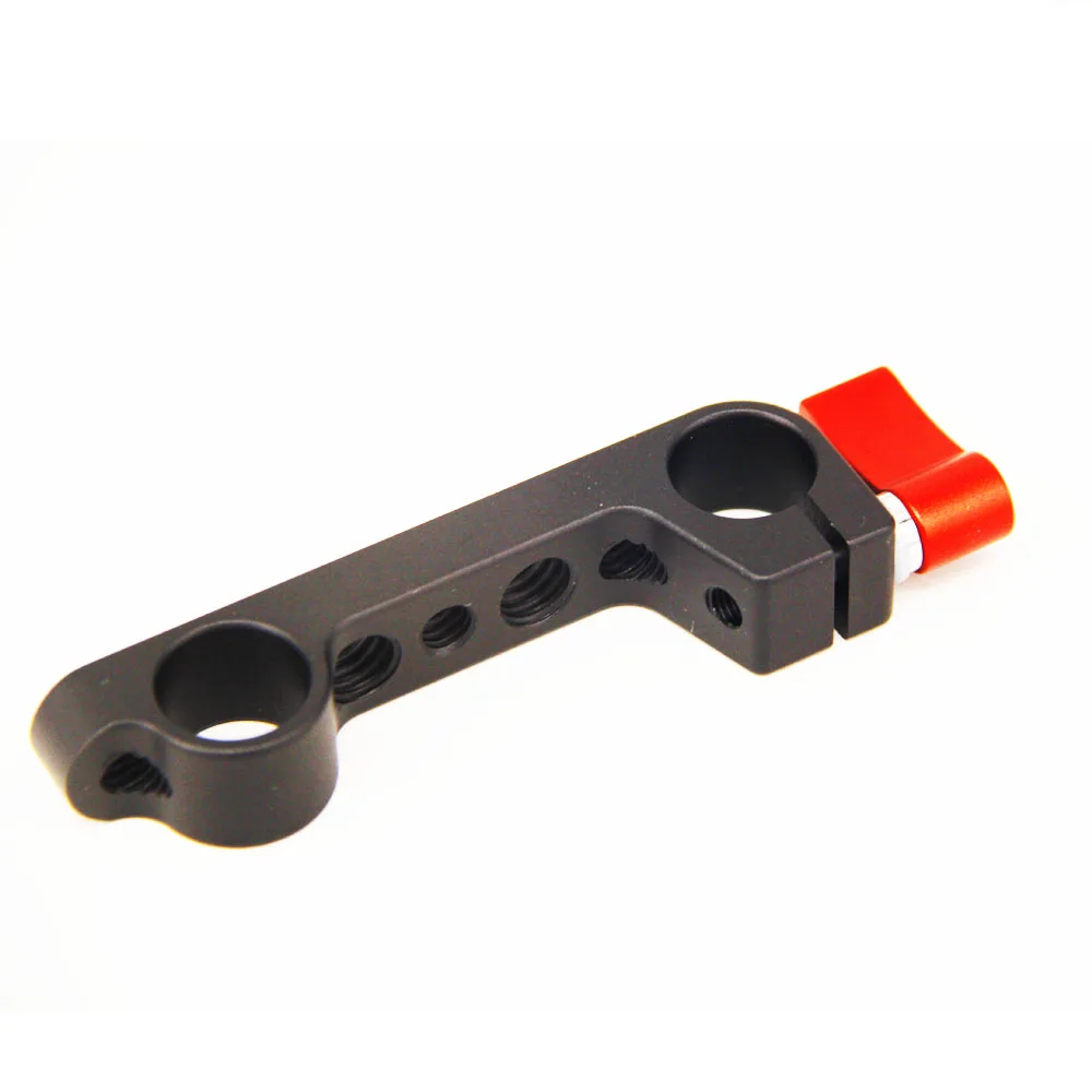 Rod Clamp Railblock Block Adapter for 15mm Rod Support Rail System DSLR ...